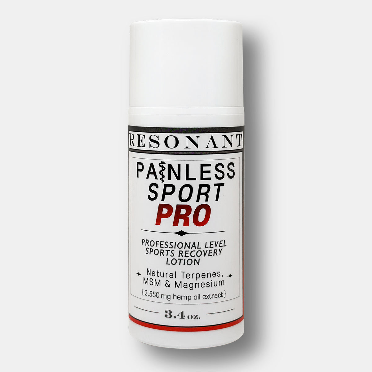 Painless Sport PRO - Recovery / Workout Lotion 2550mg – Resonant Botanicals