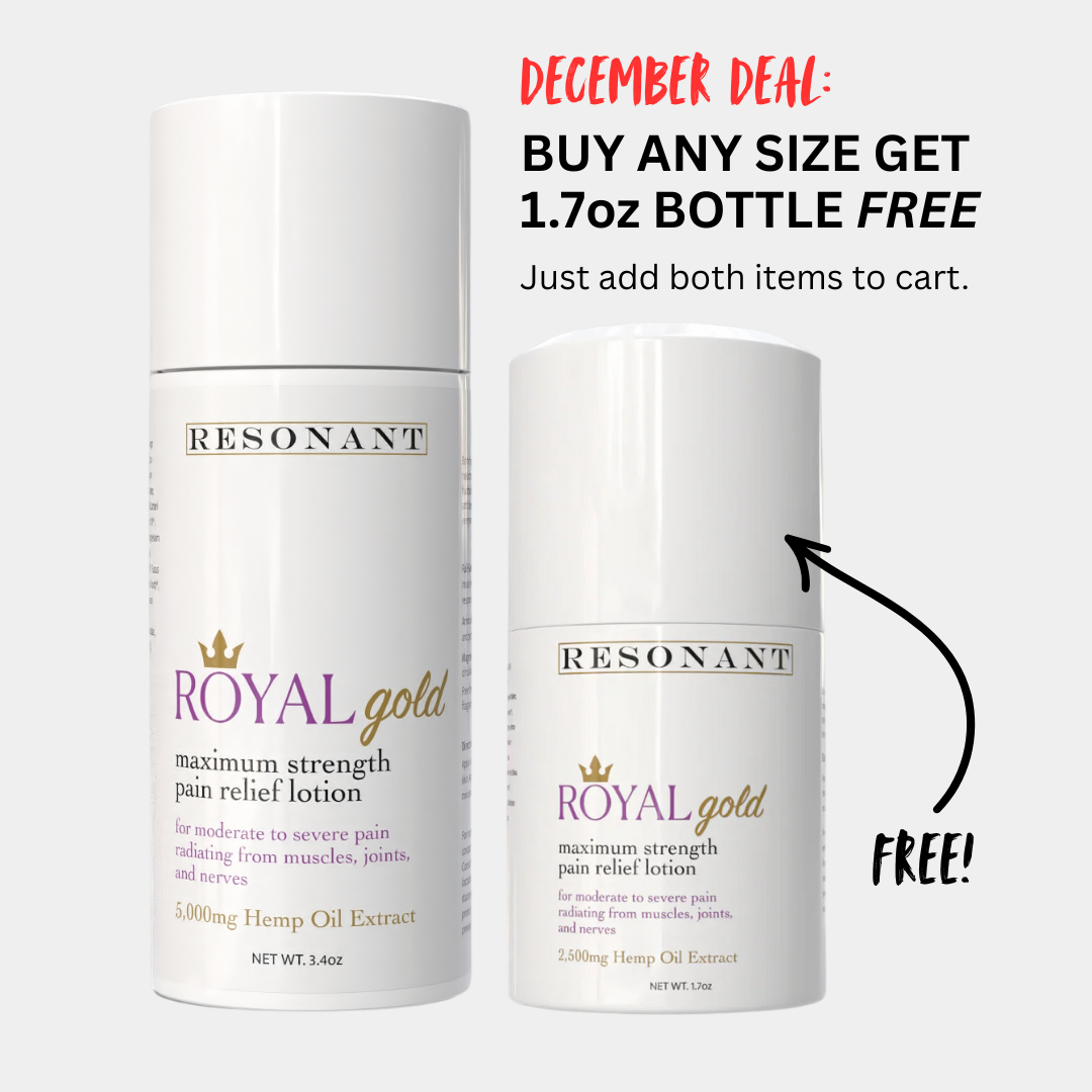 ROYAL GOLD | MAXIMUM STRENGTH PAIN RELIEF – Resonant Botanicals